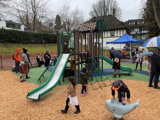 Point Grey Playground Surface Upgraded Using 644 Recycled BC Scrap ...